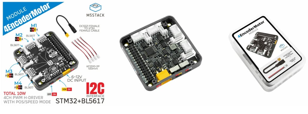 M138 4EncoderMotor Module - M5Stack | Mouser